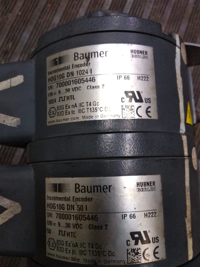 BAUMER ENCODER HOG 10G DN 1024 i / DN 50 i LR 16H7