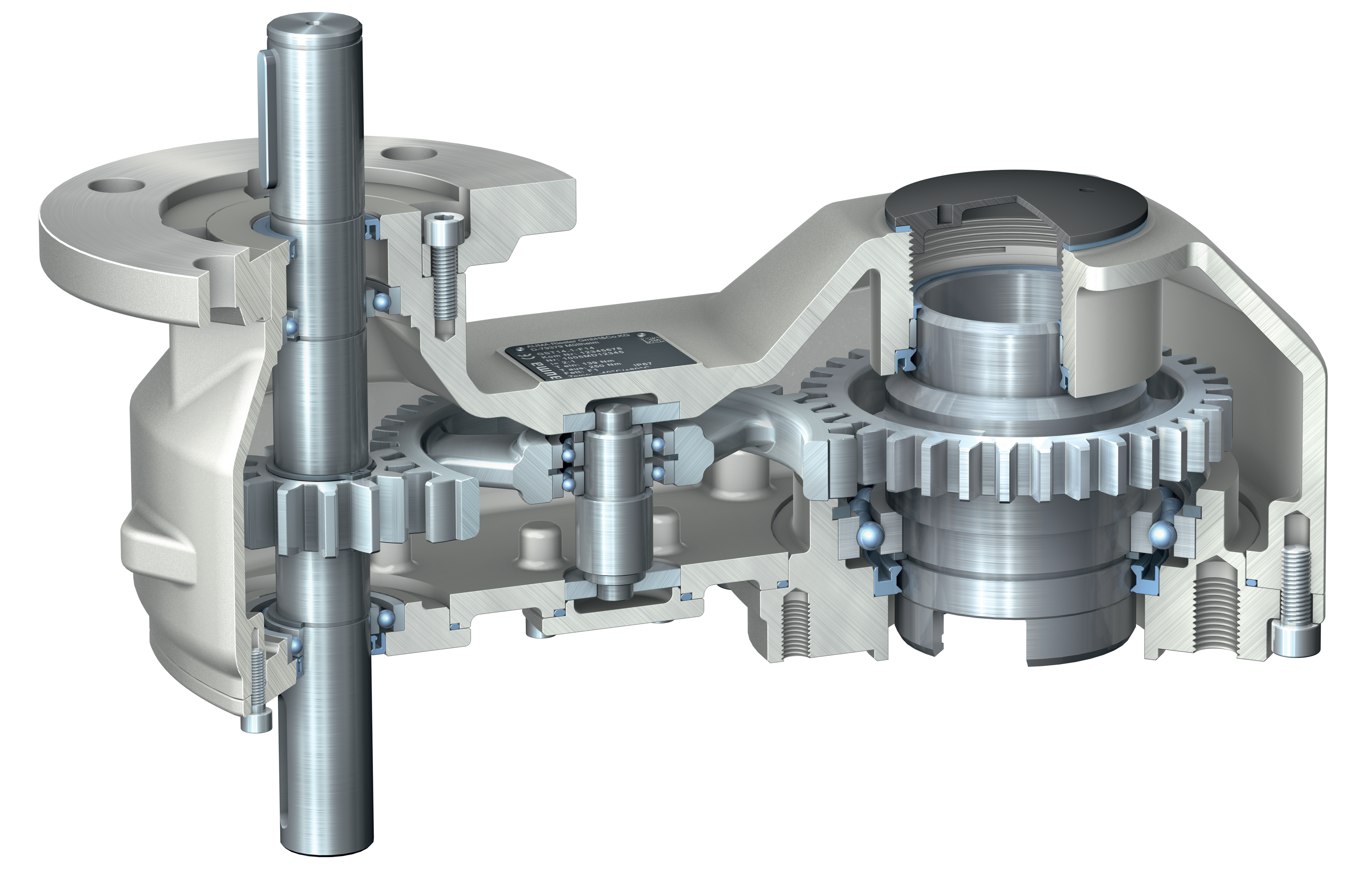 AUMA Multi Turn Gearbox GST 10.1 F10 | MERAPINDO.COM
